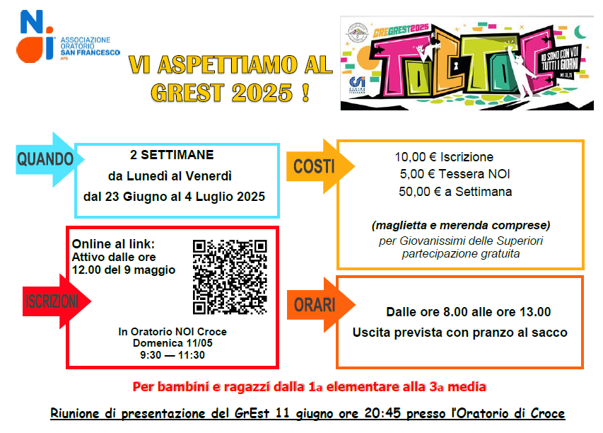 GrEst 2025 a Croce – Collaborazione Pastorale di Musile